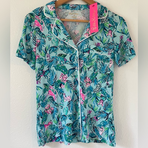 Lilly Pulitzer | Intimates & Sleepwear | Lilly Pulitzer Pj Knit Top In ...